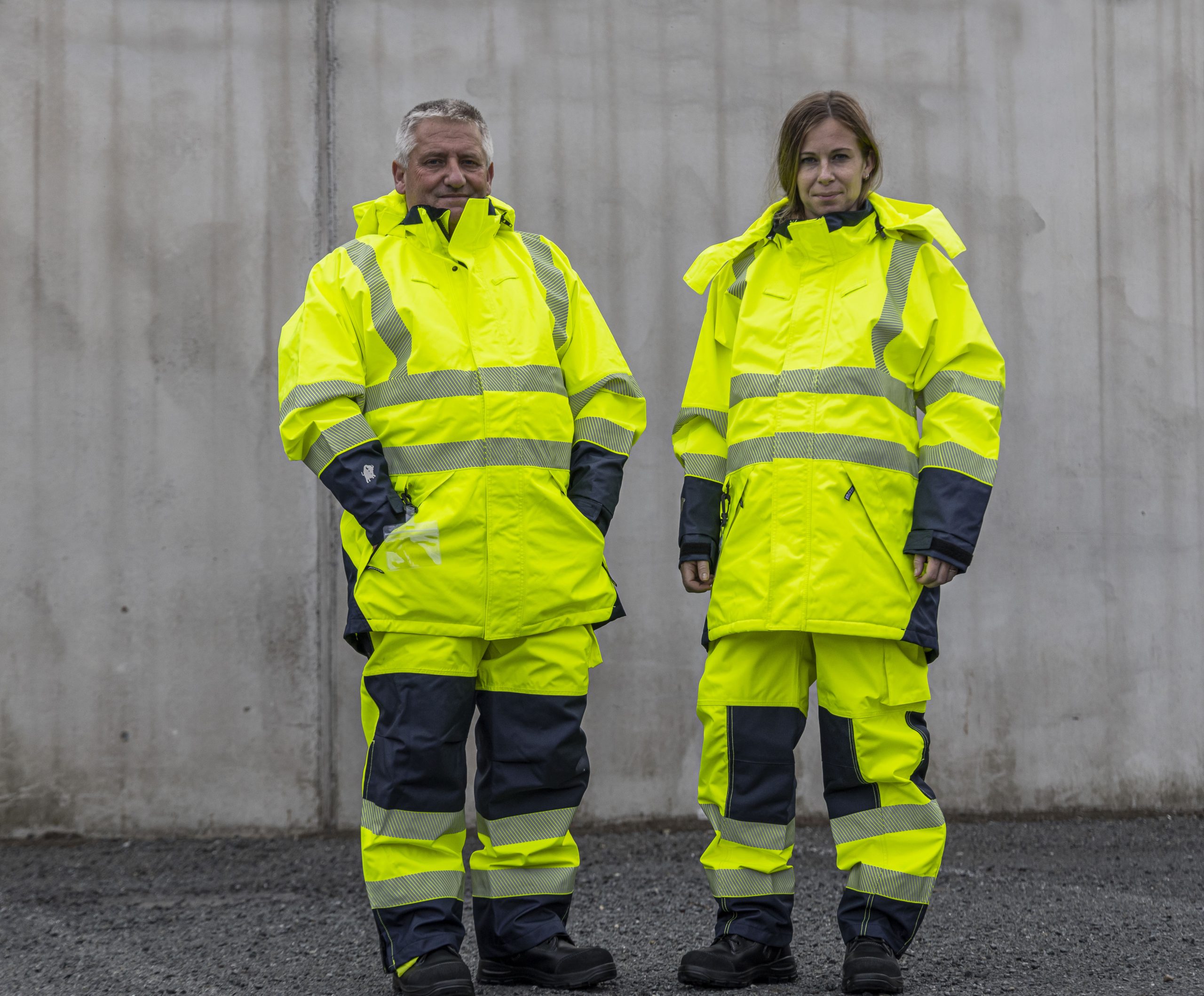 Hi Viz wet weather Jackets and pants - Catch Phrase